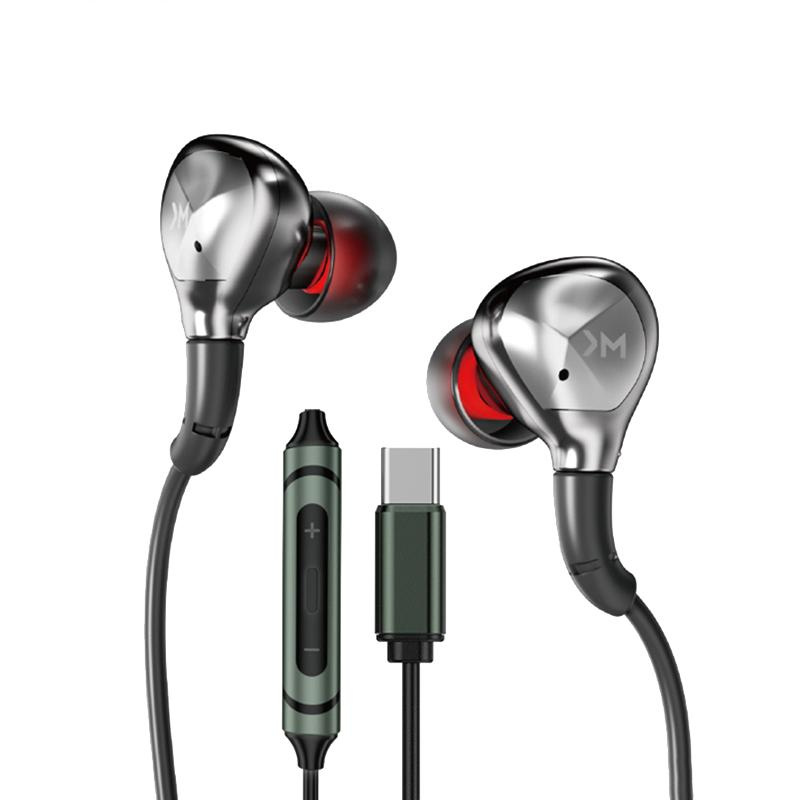 WEKOME YC06 Blackin Series - USB-C wired HiFi headphones (Black ...