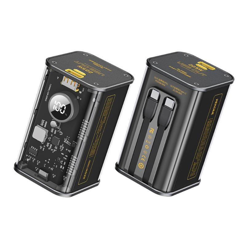 Power banks WEKOME - mobile accessories in techno style