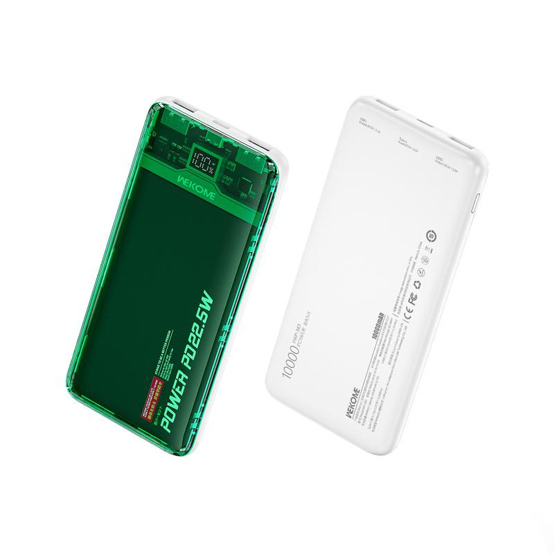 WEKOME WP-353 Vanguard Series - Power bank 10000 mAh PD 20W + QC 22.5W ...